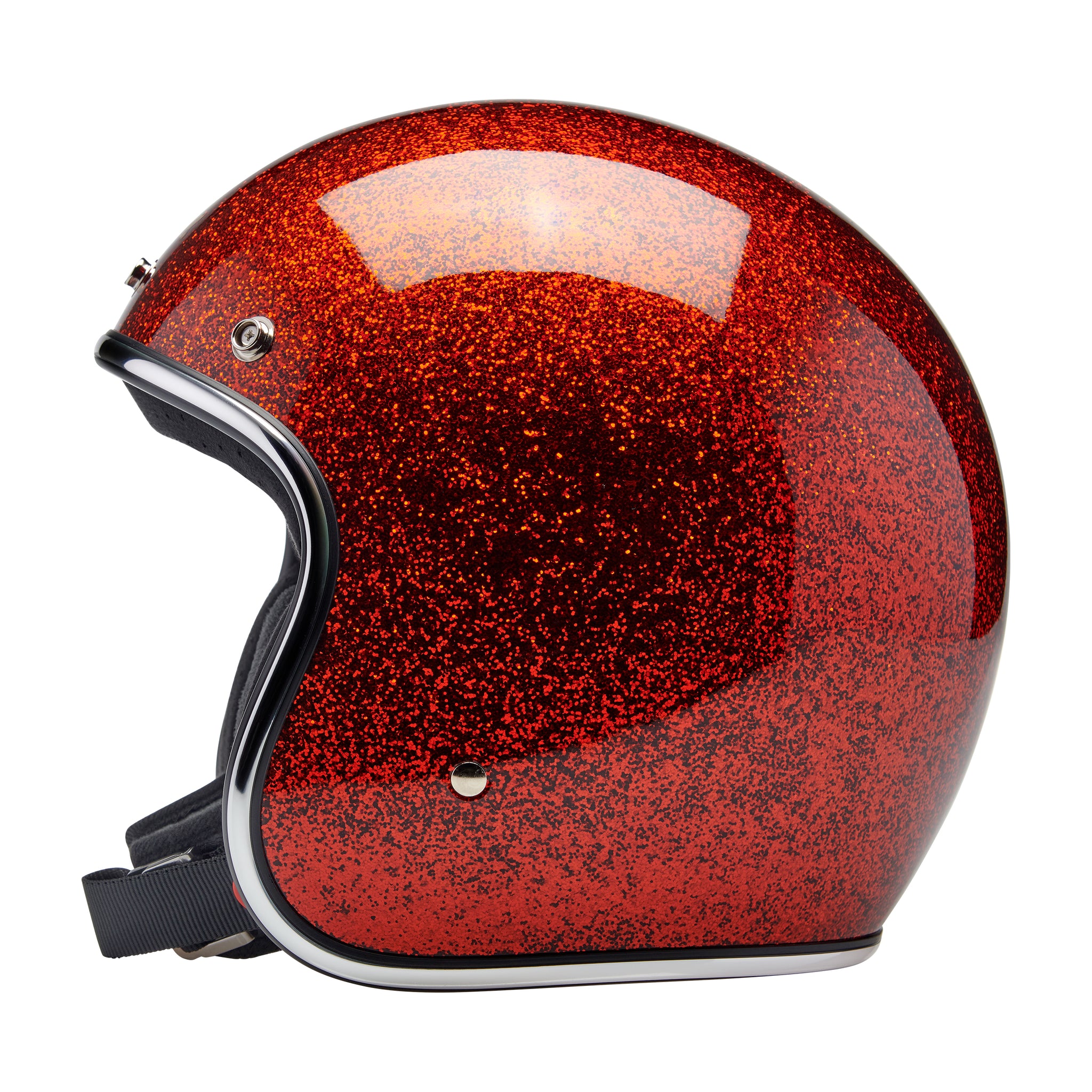 Biltwell Bonanza Helmet - Root Beer MegaFlake