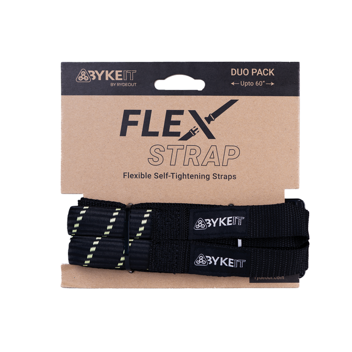 Byke IT Flex Strap - Black Fluo Green