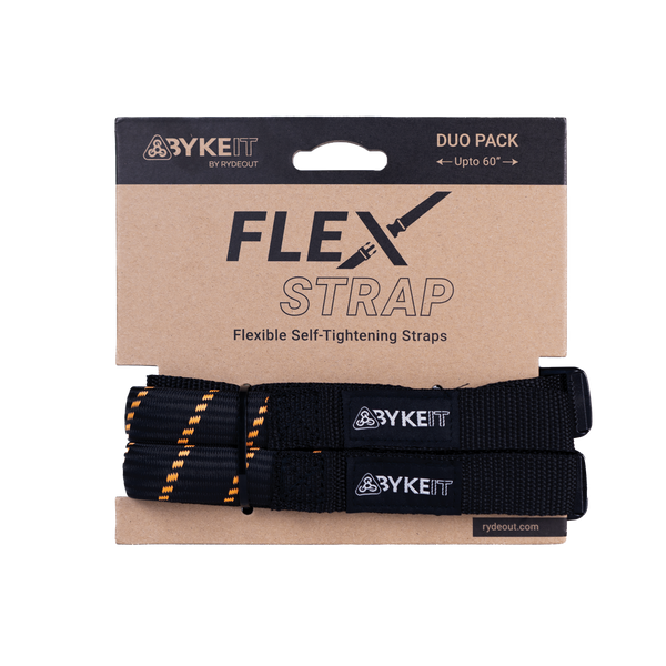 Byke IT Flex Strap - Black Orange