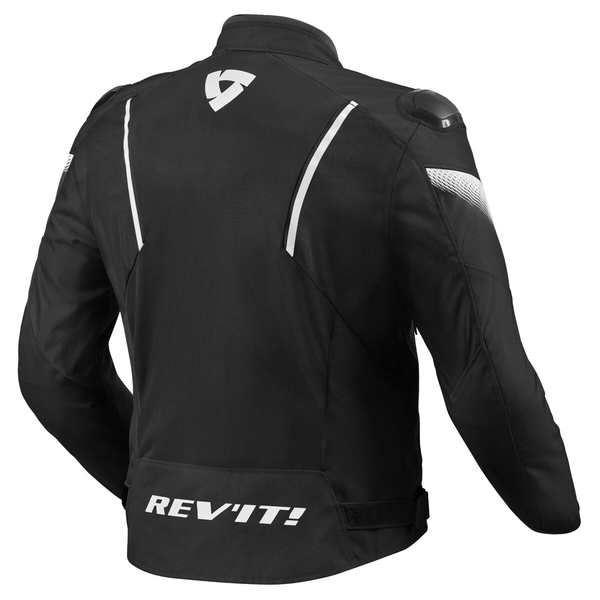 Rev'it! Jacket - Control Air H2O - Black White