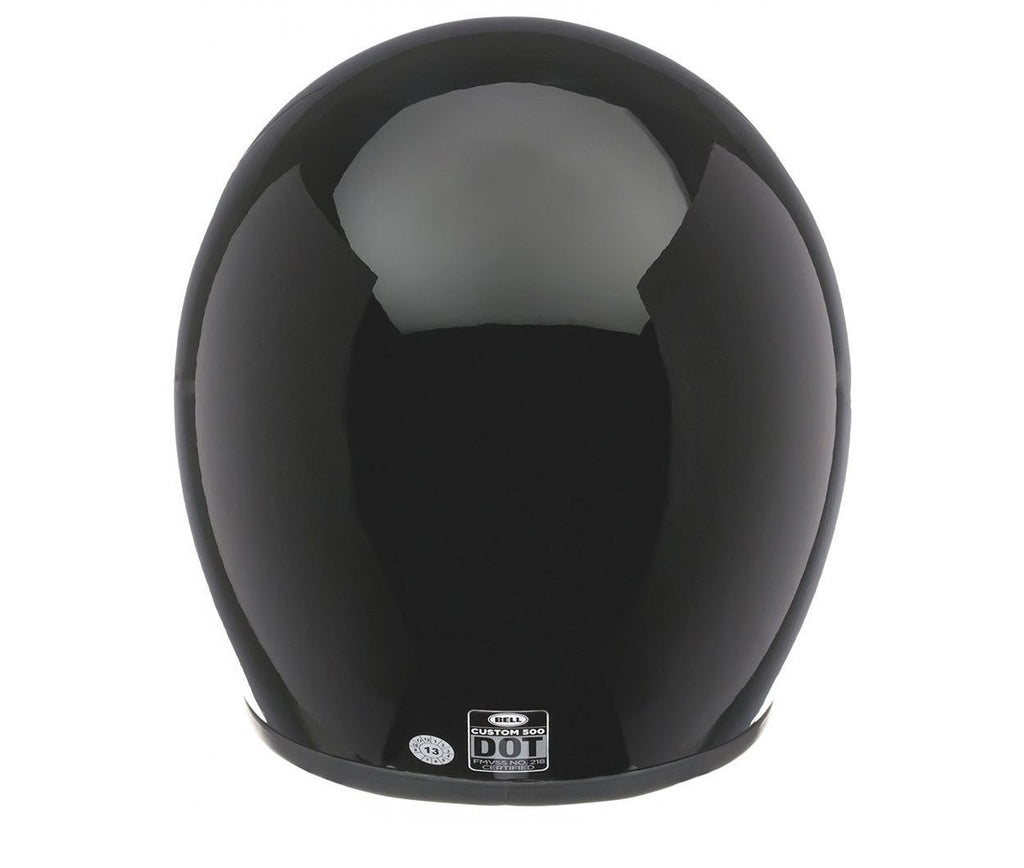 Buy Bell Custom 500 Solid Helmet - Black Online | Motofever