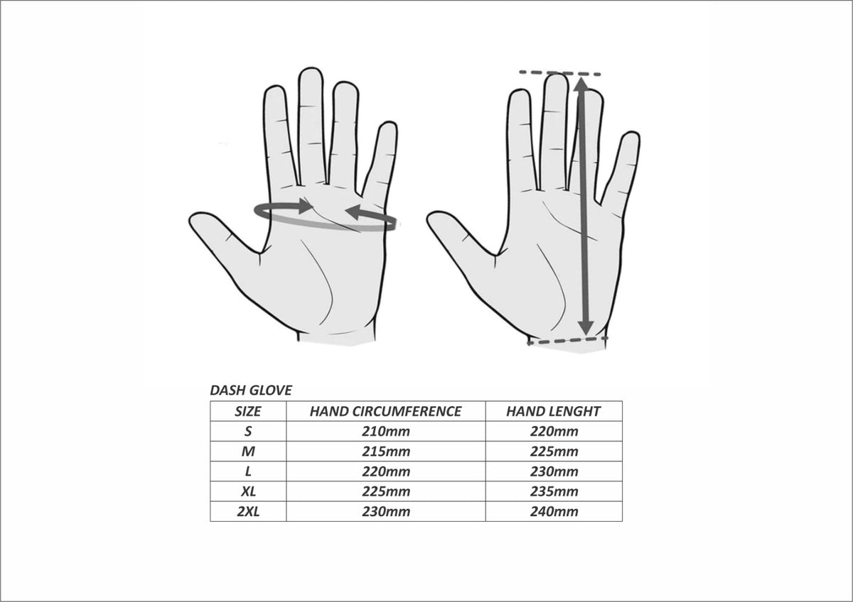 BYKE IT Dash Gloves - Black